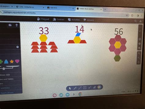 Pattern Block Addition And Multiplication Mrsbarkerca