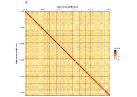 Workflow 3 Inter Centromere Interactions In Yeast Orchestrating Hi C