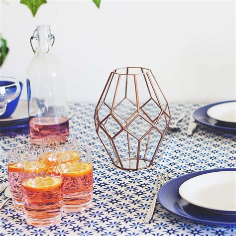Stained Glass Geometric Vase By Waen