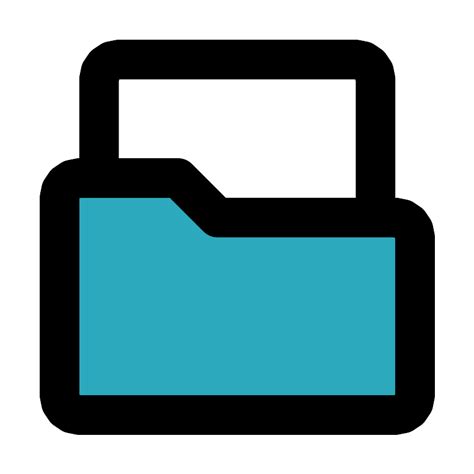File Folder Vector SVG Icon - SVG Repo