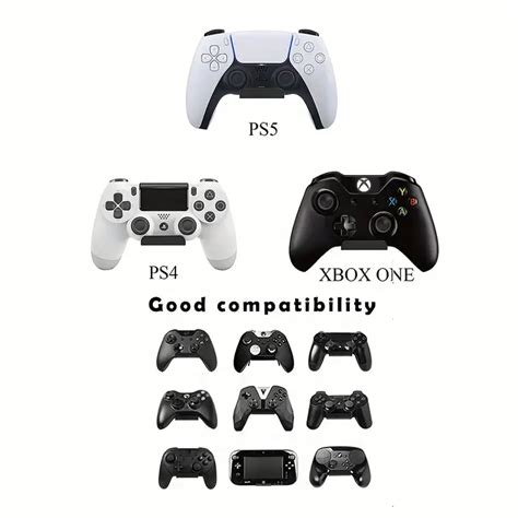 2pcs 게임 컨트롤러 홀더 범용 Ps5 Ps4 Xbox One 스팀 닌텐도 스위치 Pc 비디오 게임 컨트롤러 헤드폰 스탠드