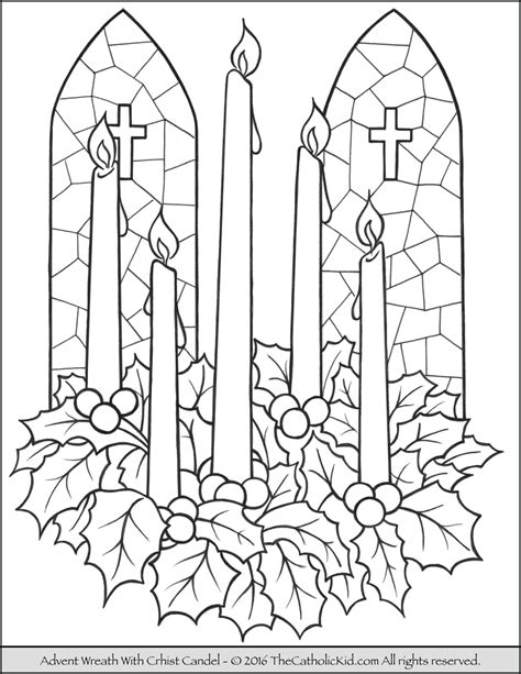 Advent Wreath Template
