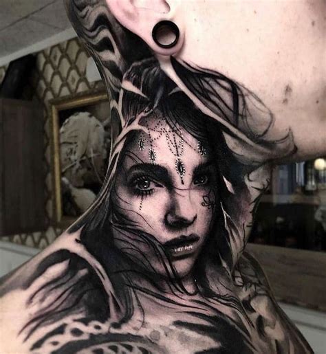 Full Neck Tattoos For Men
