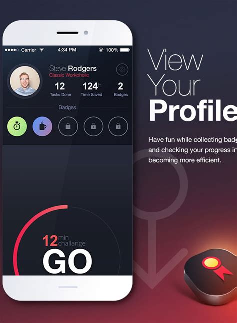 Timeit Mobile Timer Concept By Michał Sambora