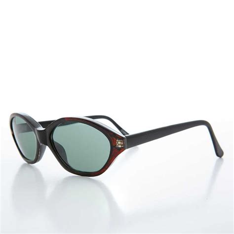 Slim Black Cat Eye Vintage Sunglasses Zelda Gem