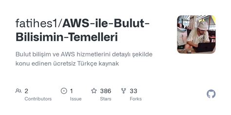 github fatihes1 aws ile bulut bilisimin temelleri bulut bilişim ve