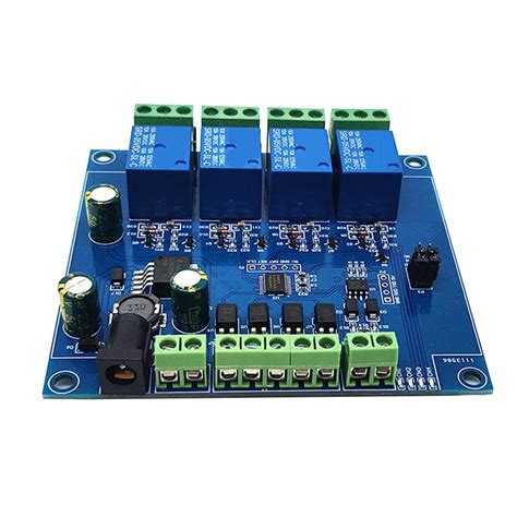 Buy Oikabio Modbus Rtu 4 Way Relay Module 7 24v Relay Module Switch Rs485ttl Input And Output