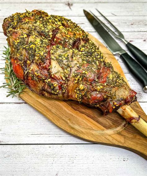Traeger Smoked Leg Of Lamb Recipe Cart