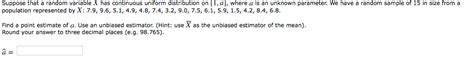 Solved Suppose That A Random Variable X Has Continuous Chegg