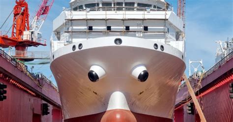 Kriso 세계 최초의 친환경대체연료 해상실증선박 진수