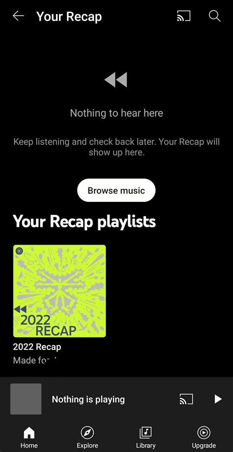 My Seasonal Recap Playlists Are Gone Anyone Know How To Fix This R