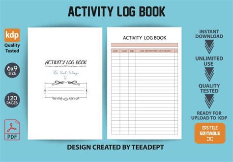 1 Activity Log Book Pdf Designs And Graphics