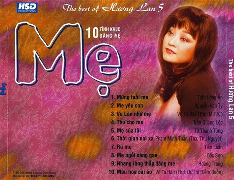 Hương Lan Cd Hương Lan Mẹ Yêu Con 2000 ~ Cover Nhạc Việt