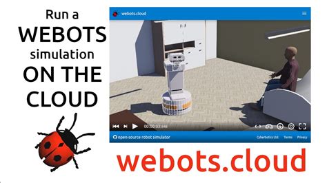 Webots Cloud How To Run A Webots Simulation On The Cloud YouTube