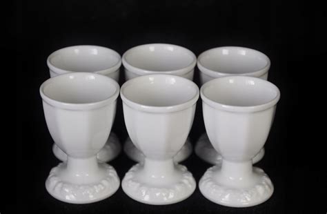 6 Kieliszki do jajek Rosenthal Biała Maria 1932r 12849784267