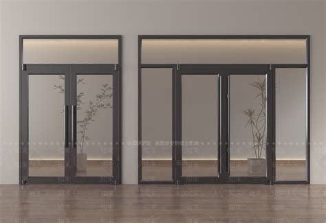 现代双开门su模型下载【id1180012917】知末su模型网