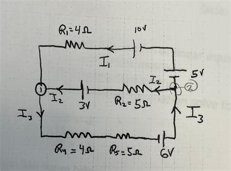 Solved The The Loop Equations And Set Up The System Of