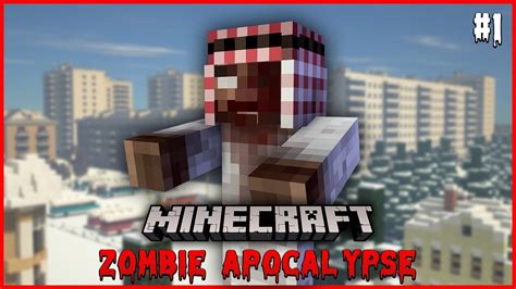 Minecraft Frozen Zombie Apocalypse Survival 1 Raju Gaming YouTube