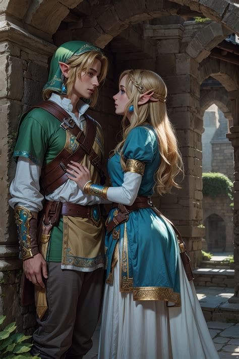 Link And Zelda10 By Eapcrusader On Deviantart