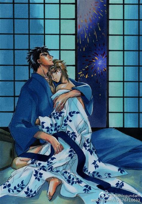 2000年clamp在網站上的所有jojo承花同人圖 Gothicgundam Shounen Ai Manga Style