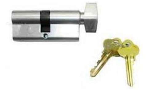 Euro Key Barrel 100mm Full Cylinder Keyed Different With Turn Snib