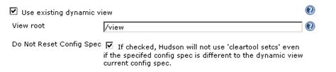 How To Avoid The Hudsonclearcase Error Message Not A Valid Snapshot View Path Stack Overflow