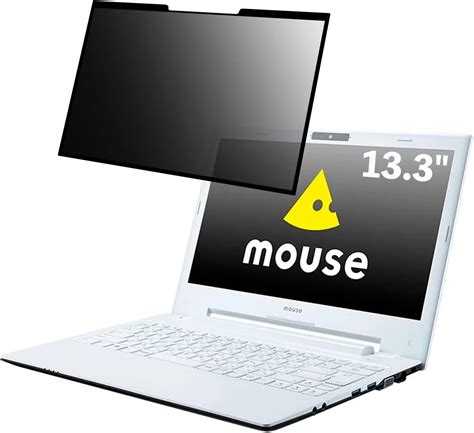 Amazon マウスコンピューター M Book J322en S1 133インチ 169 用の 粘着式 プライバシーフィルター