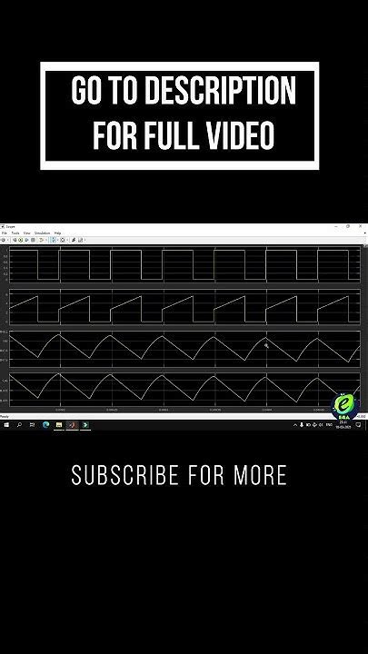 220 Flyback Converter Simulation Matlab Tutorial Shorts Youtube