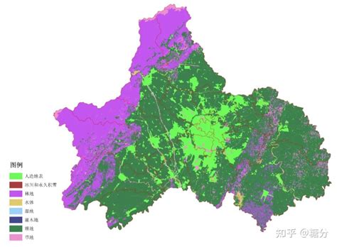 不同区域高程和坡度下土地利用统计分析 知乎