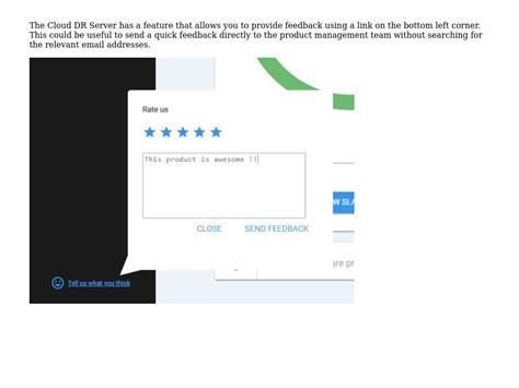 Feedback Cloud Disaster Recovery Best Practices Dell Technologies
