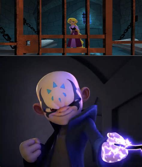 Kaos Imprisons Rapunzel By Adamhatson On Deviantart