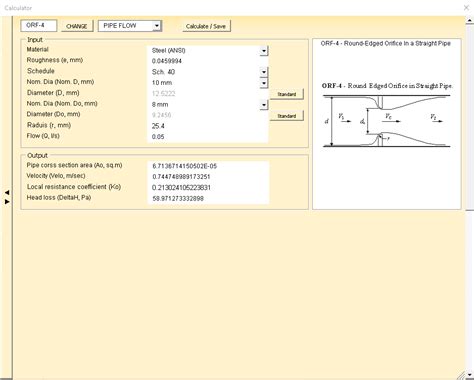Hydropipecalc Pipe Pressure Drop Excel Calculator Software