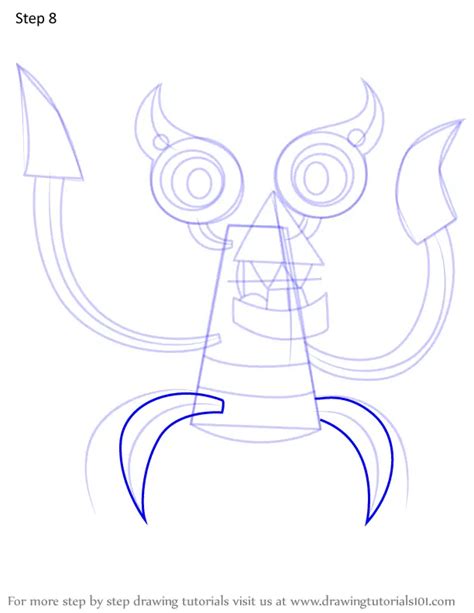 How To Draw Wintrifred From Mixels Mixels Step By Step