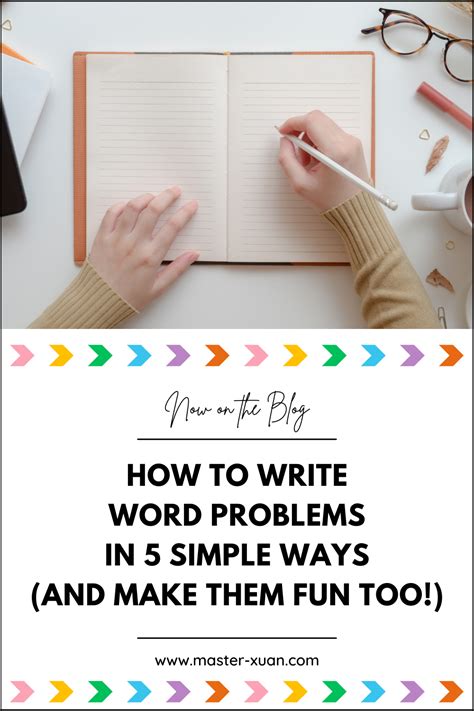How To Write Word Problems In 5 Simple Ways And Make Them Fun Too