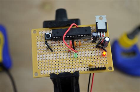 Transfer The Mintduino From Breadboard To Perfboard Make