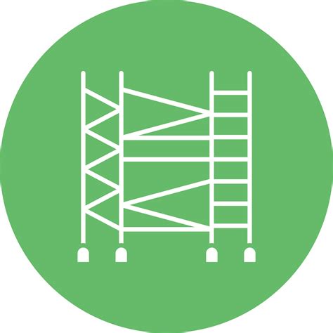 Scaffolding Glyph Circle Icon 16045082 Vector Art At Vecteezy