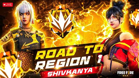Clash Squad Ranked🌺🔥push To Region Top 1🌏freefirelive Shivkanyagaming