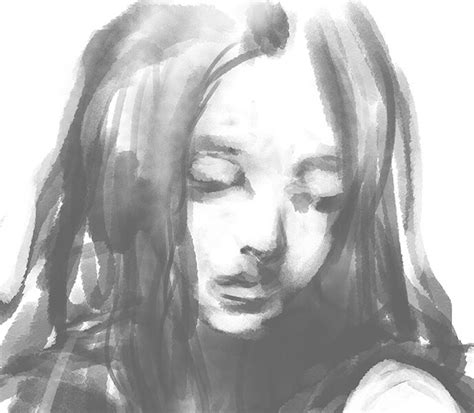 リアルで美しい髪を描く！ グリザイユ画法を使った髪の描き方 いちあっぷ