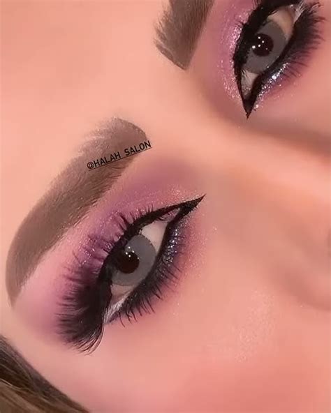 مكياج بنفسجي Youtube
