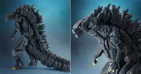 Jayfa 樂高 Moc 作品「哥吉拉 傳奇影業版 」磚拼模型 足以撼動對樂高可能性認知的極致造型！