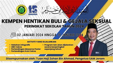 MONTAJ PELANCARAN KEMPEN HENTIKAN GEJALA BULI GANGGUAN SEKSUAL