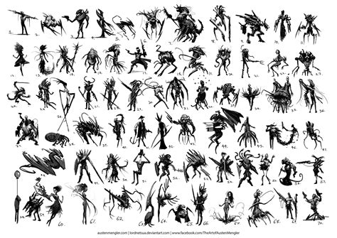 70 Thumbnail Sketches By Austenmengler On Deviantart