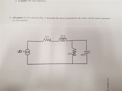 Solved Determine The Power Generated By The Source And Chegg Com