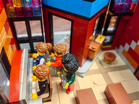 Lego Moc Hair Salon And The Tailor Shop By Yuuerr Rebrickable Build