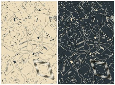 Premium Vector Electronic Components Illustrations
