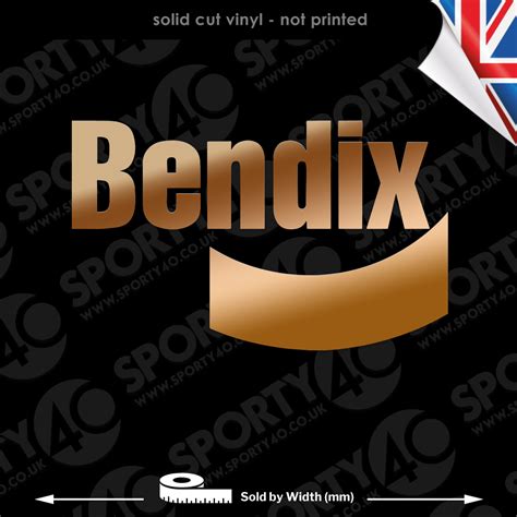Bendix Vinyl Decal Sticker