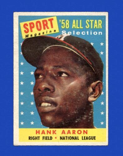 Topps Set Break Hank Aaron As VG VGEX GMCARDS EBay