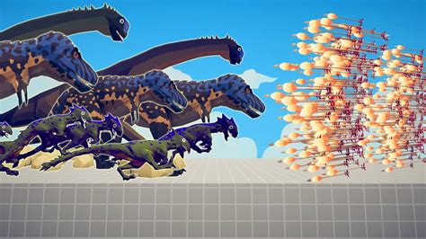 Jurassic Park Vs Every God Tabs Totally Accurate Battle Simulator