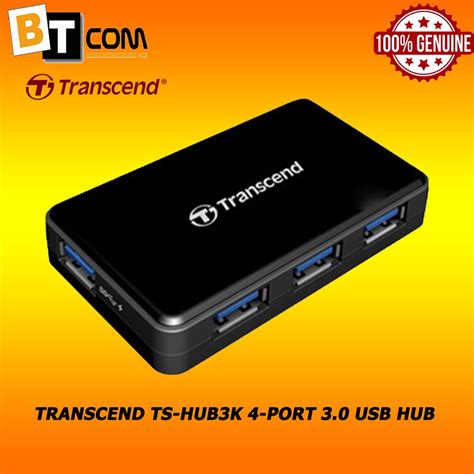 Transcend TS-HUB3K 4-Port 3.0 USB Hub | Shopee Malaysia