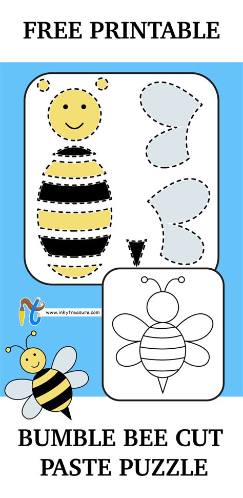 Cut Out Bee Template Printable